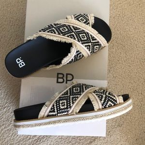 bp | Shoes | New Bp Booker Boho Slides Sandals | Poshmark